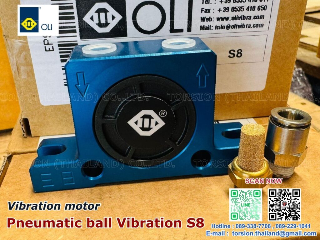 S16 PNEUMATIC BALL VIBRATION "OLI" - torsion